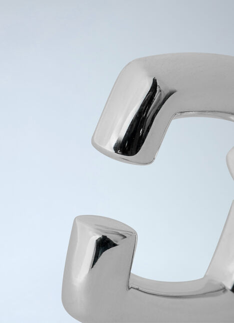 Tom Wood Women's' Diamond Frame Ear Cuff in Silver | LN-CC®