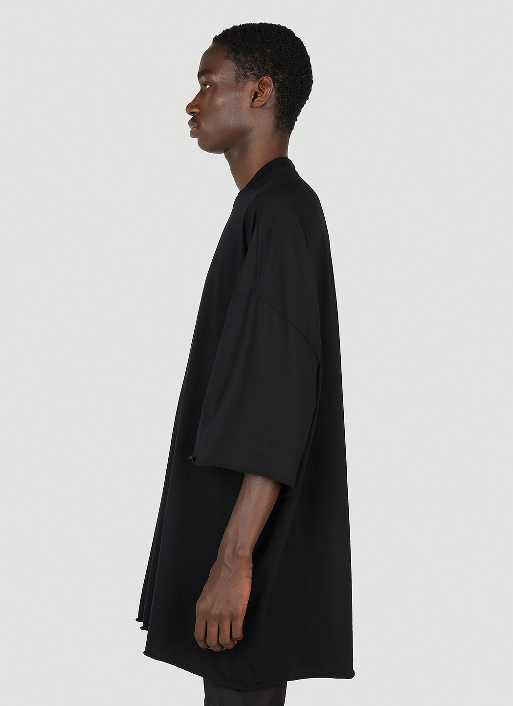 Rick Owens 男士 Tommy T 恤 在 黑色 | LN-CC® Rick Owens 男士 Tommy T 恤 在 黑色 | LN-CC®