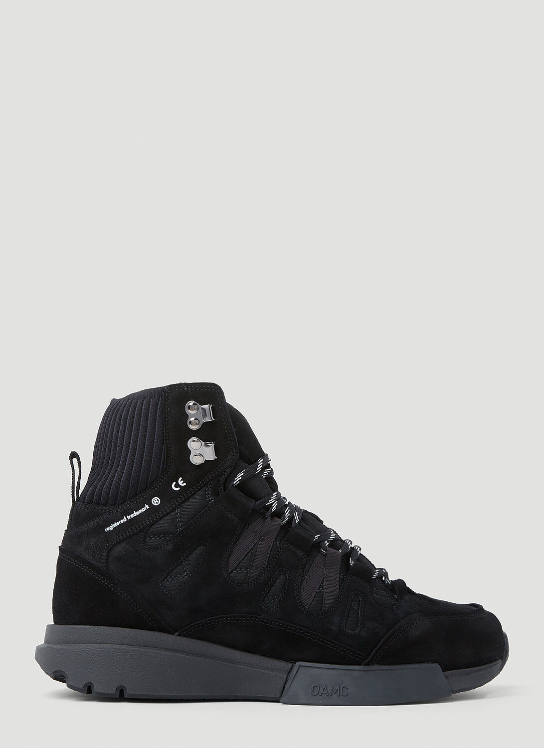 Oamc Trail Runner Boots In Black | ModeSens