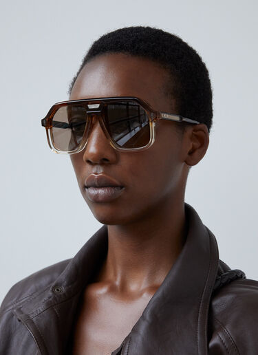 Jacques Marie Mage Women's' Casius Sunglasses in Brown | LN-CC®