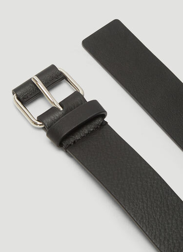 Go Logo Leather Belt Bag in Black | LN-CC