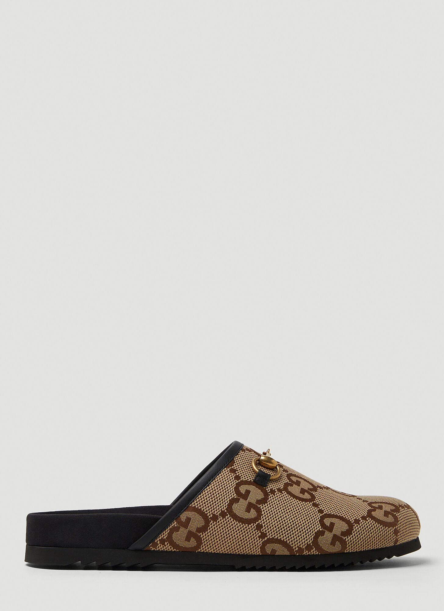 Gucci Maxi Gg Clogs Male Camel | ModeSens