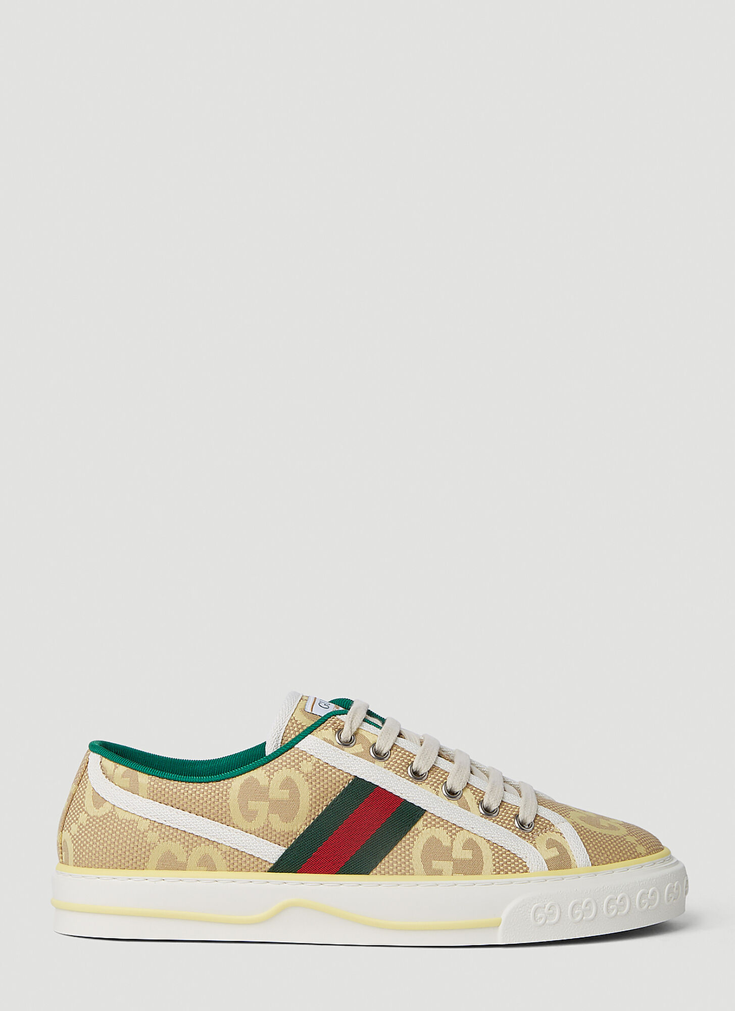 Gucci 1977 Tennis Sneakers Female Beige In New | ModeSens
