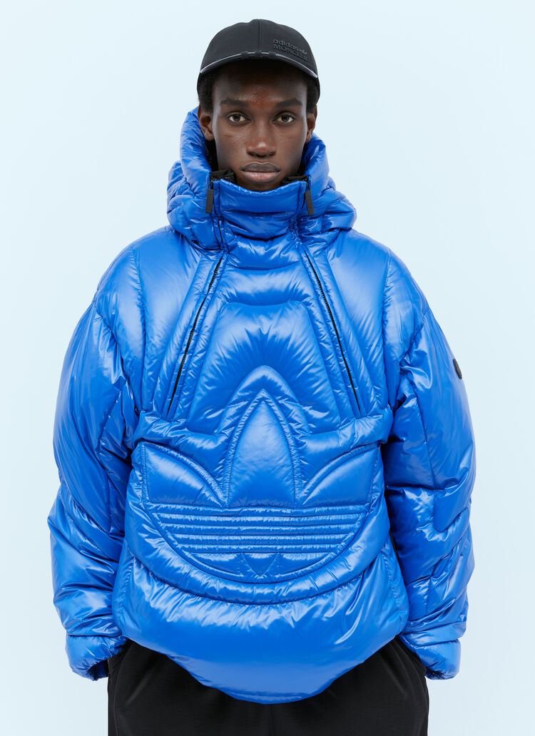 Moncler x adidas Originals Men's Chambery Long Down Jacket in Blue | LN-CC®