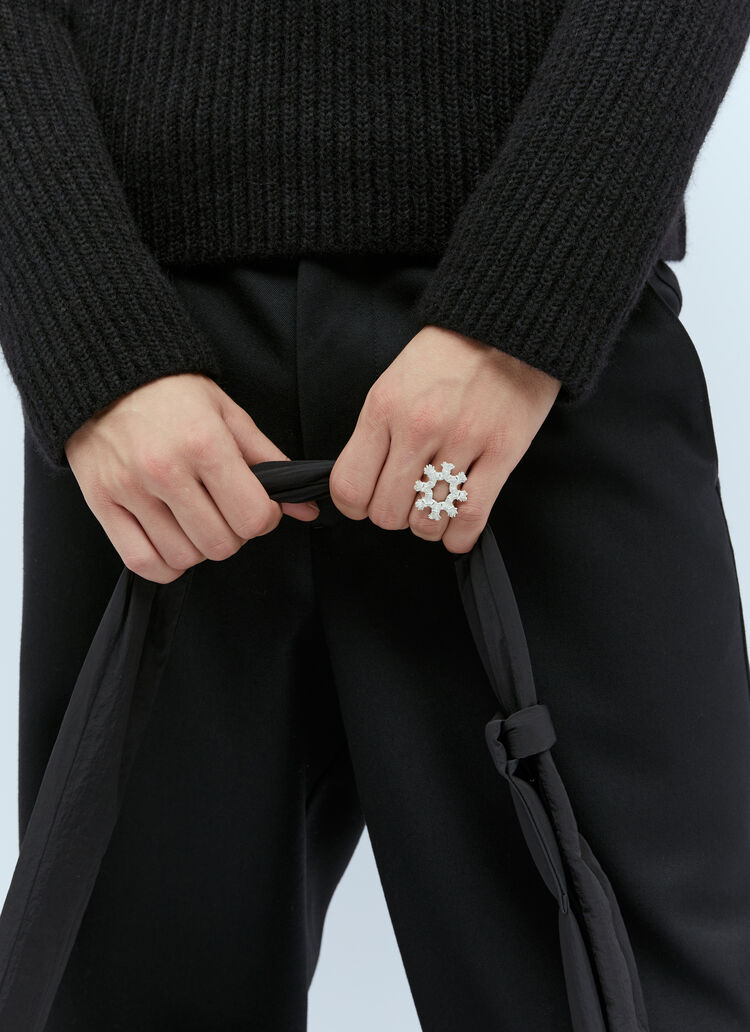 Bleue Burnham Men's' Willow Sunshine Ring in Silver | LN-CC®