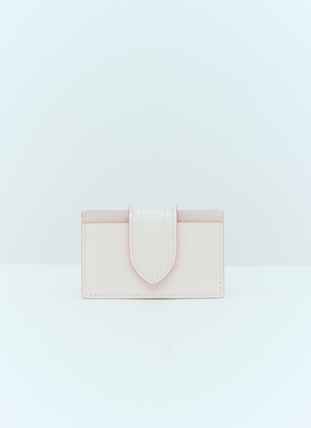 Jacquemus Le Porte Carte Bambino Cardholder In Burgundy | ModeSens