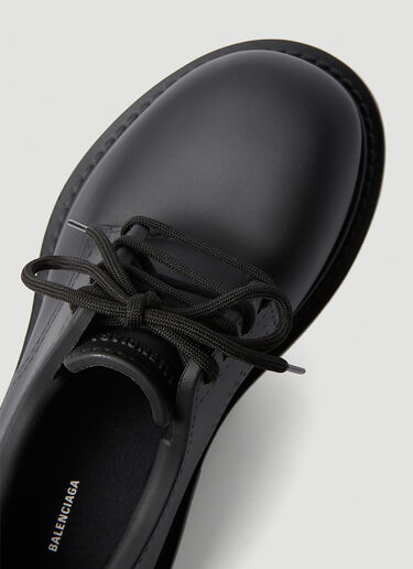 Balenciaga Unisex Steroid Derby Shoes in Black | Dolce&Gabbana®