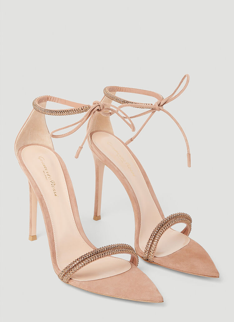 Gianvito Rossi Women's' Montecarlo High Heel Sandals in Beige | LN-CC®