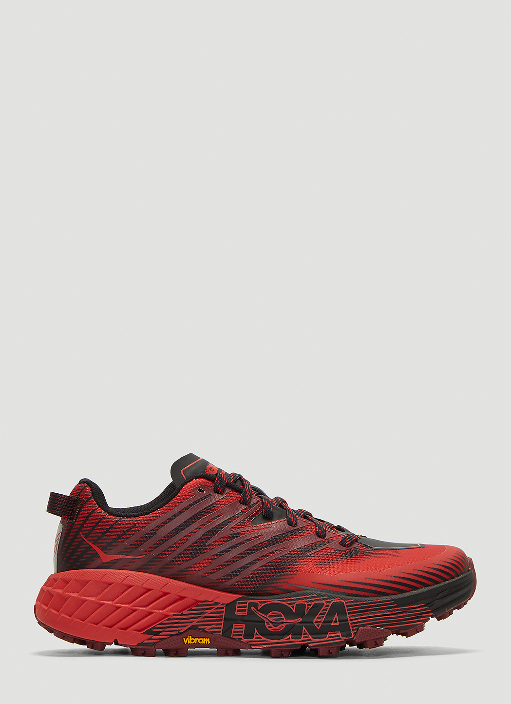 Hoka One One Speedgoat 4 Sneakers in Red | LN-CC