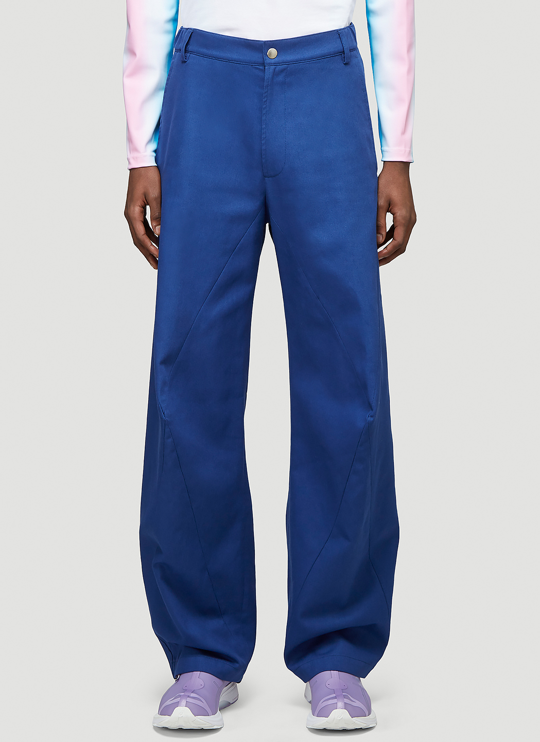 Walter Van Beirendonck Skate Pants in Blue | LN-CC