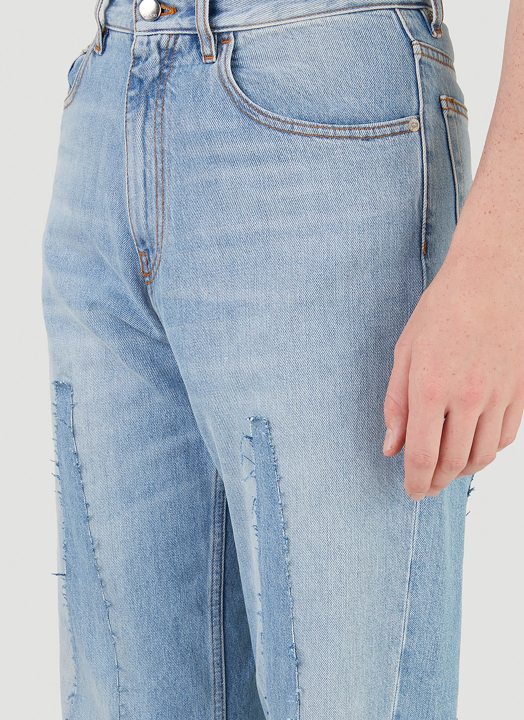 Marni Men's Raw Edge Jeans in Blue | LN-CC