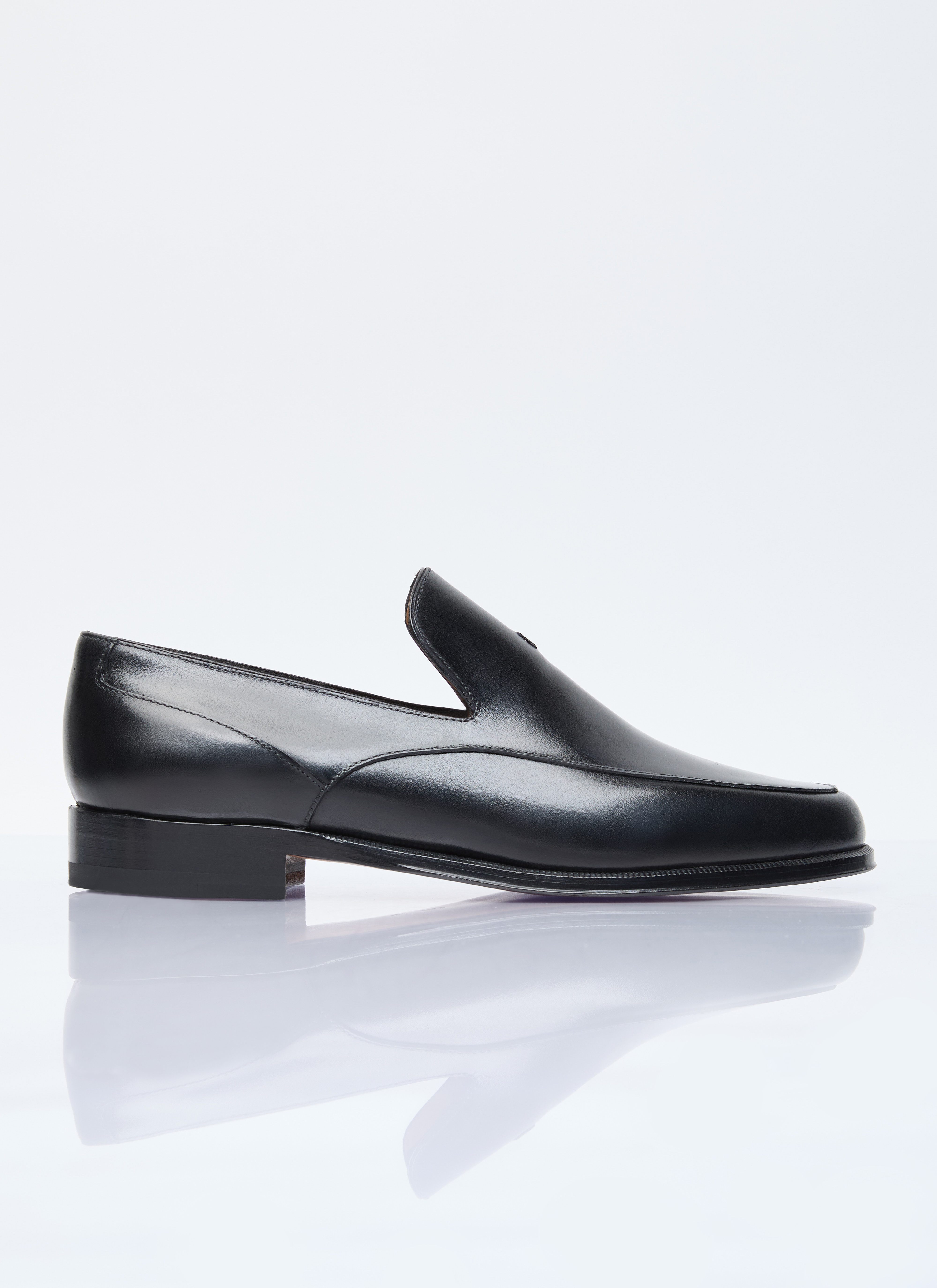The Row Women's' Enzo Leather Loafers in Black | LN-CC®