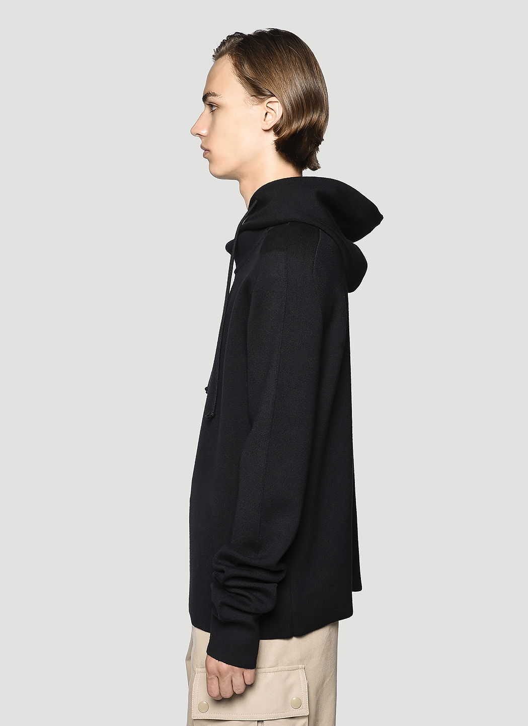 Bottega Veneta Hooded Sweatshirt in Black | LN-CC