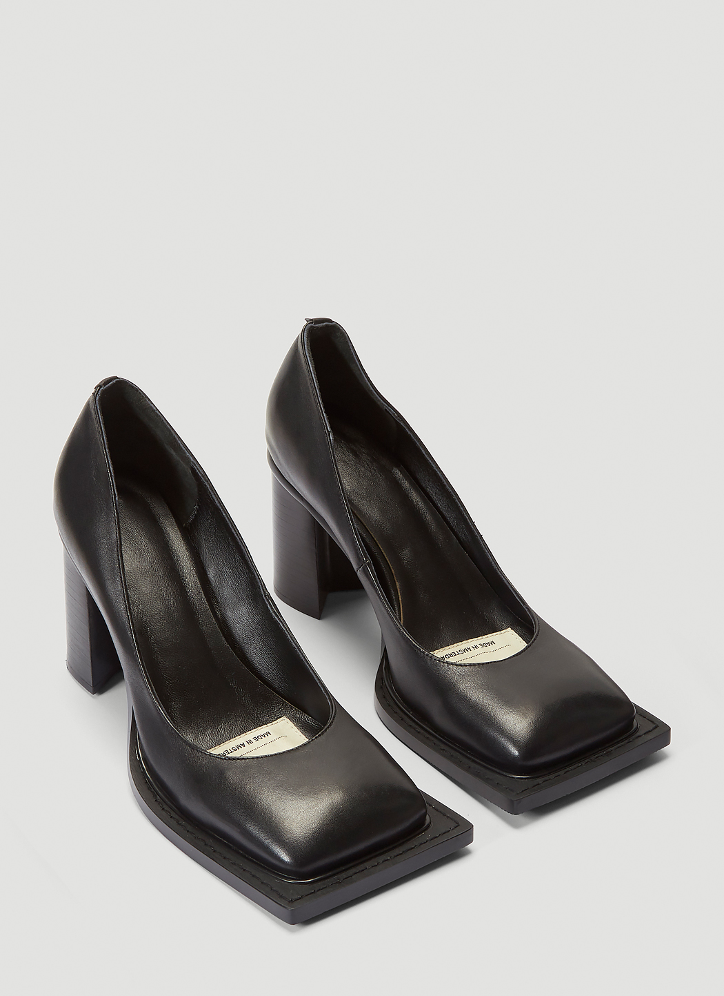 Ninamounah Howl Heeled Pumps in Black | LN-CC
