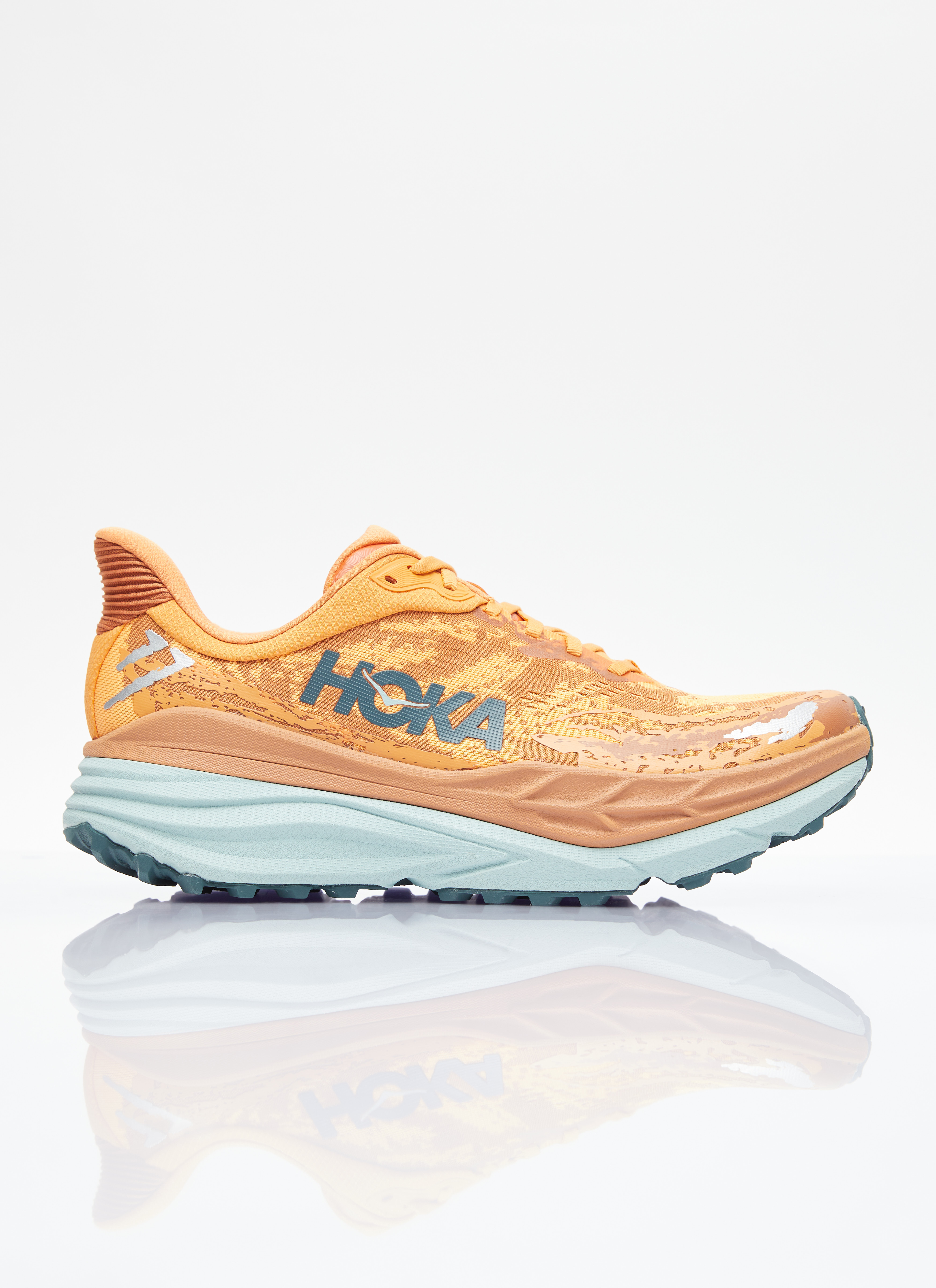 HOKA Men's' Stinson 7 Sneakers in Orange | LN-CC®