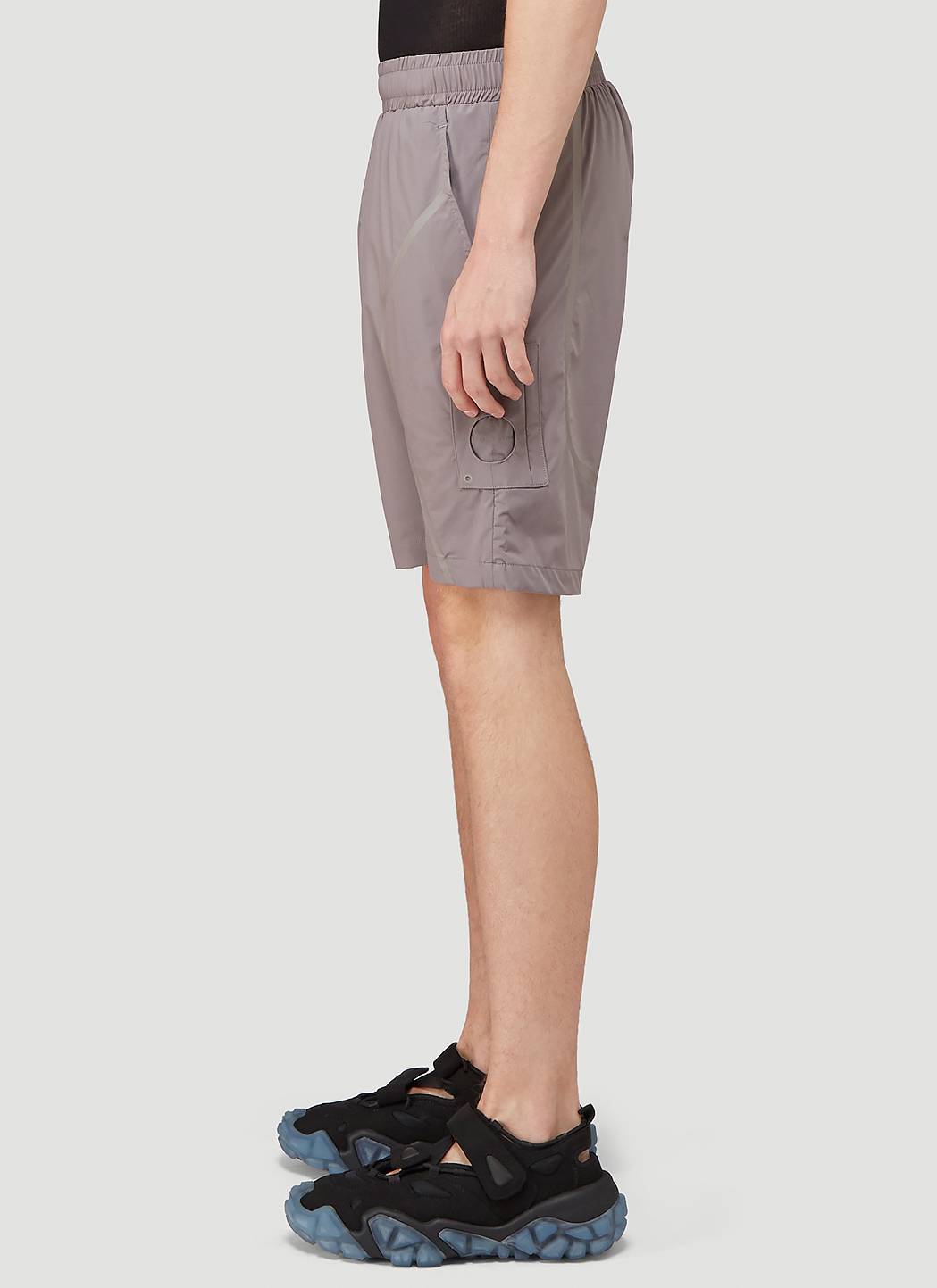 A-COLD-WALL* Men's Welded Shorts in Grey | LN-CC